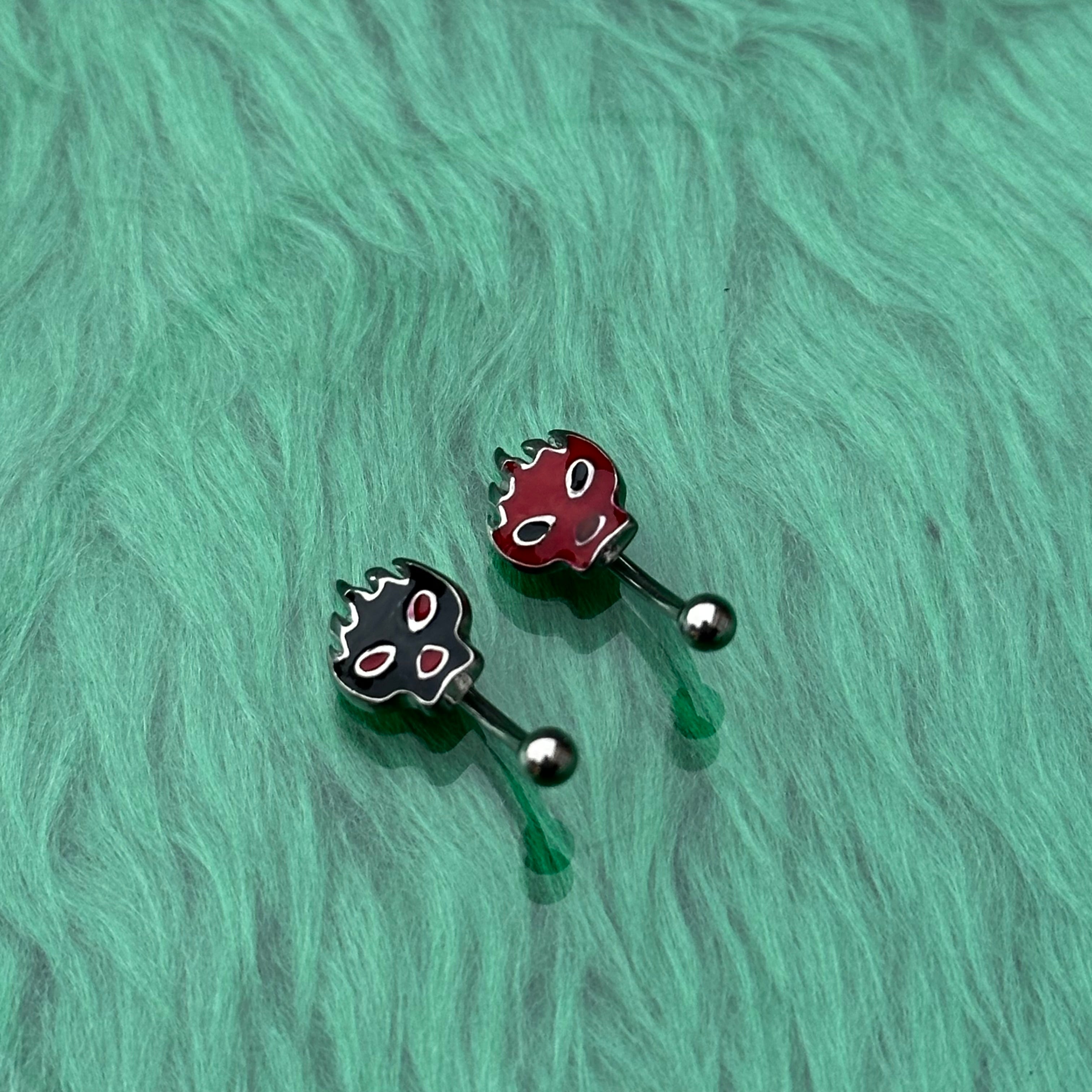MONSTER CURVED BARBELL - EYEBROW/VERTICAL LABRET/ROOK – Vicious Punx